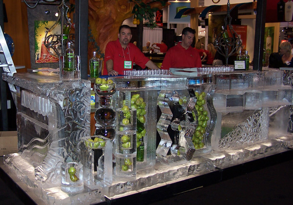 Ice bulb - Ice Luges, Ice Sculptures, Ice Bars, Ice Furniture, & MORE!